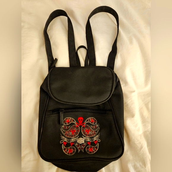 Harley-Davidson | Bags | Harley Davidson Vintage Y2k Small Backpack ...